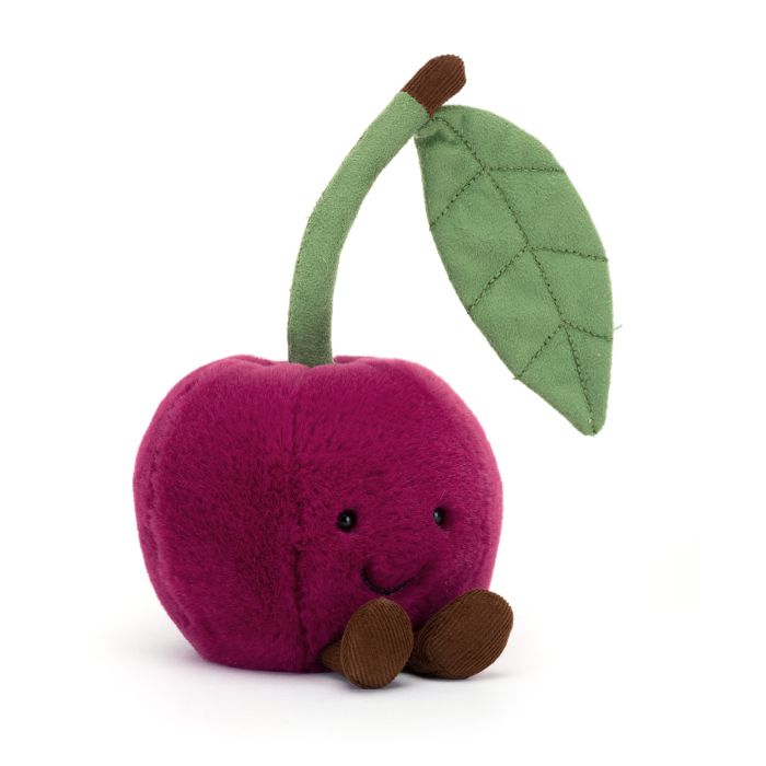 Jellycat amuseables cherry - angus and dudley – Angus & Dudley Collections